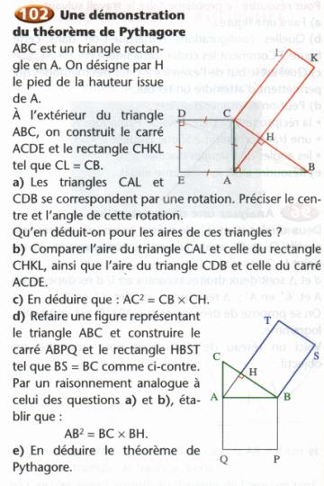 Exercice 9 : Trigonométrie: Classe de 2nde